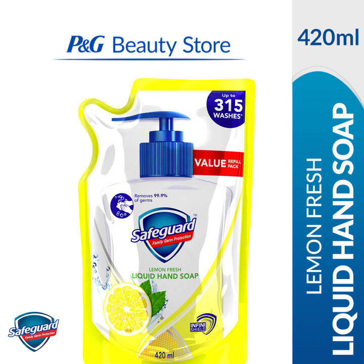 Safeguard Liquid Handsoap Lemon Fresh 420ml Refill | Lazada PH