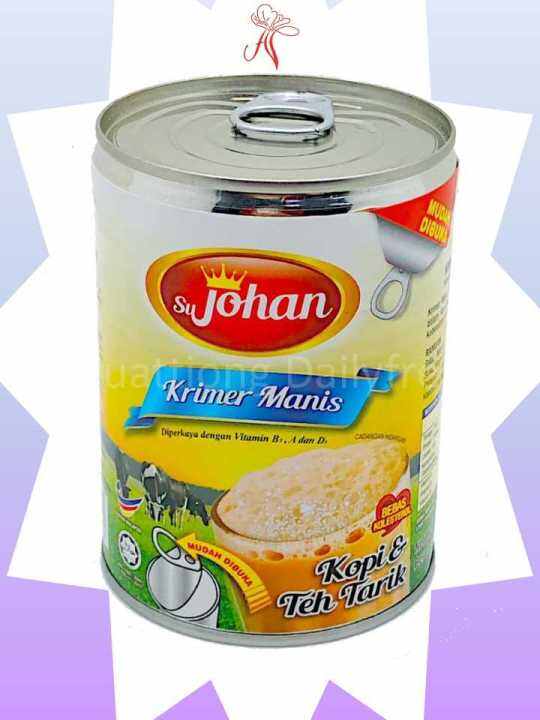 Johan Sweetened Creamer Kopi Teh Tarik 500g |Condensed Milk/Susu Pekat ...