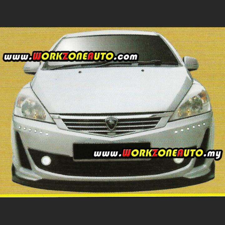 LLPU6060 Proton Exora Bold PU Front V-Lip (Splitter) Body kit Bodykit ...