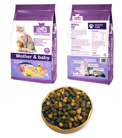 iCats Meal Time Mother & Baby Cat Food 7KG | Lazada