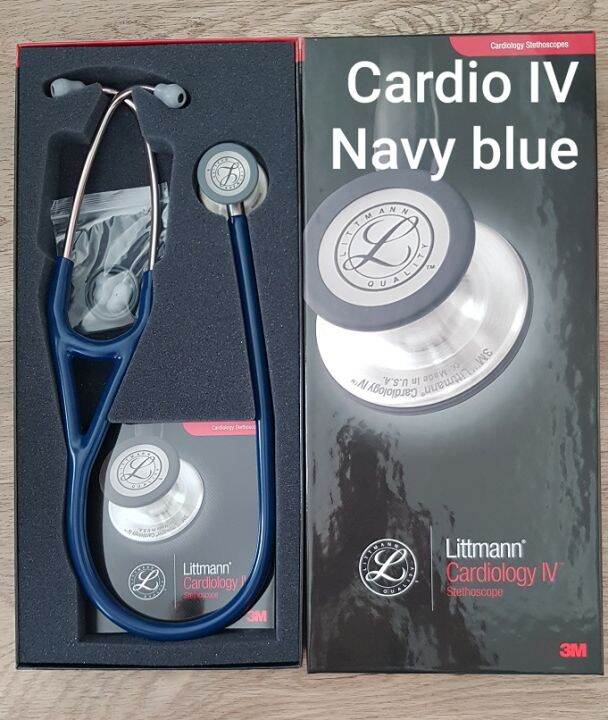 หูฟัง ด้านหัวใจ 3M Stethoscope รุ่น Cardio IV สำหรับผู้ใหญ่ (ของแท้) สี ...