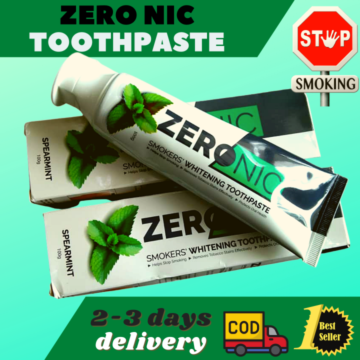 (Original Direct Supplier) Zeronic toothpaste Zeronic Smokers Whitening ...