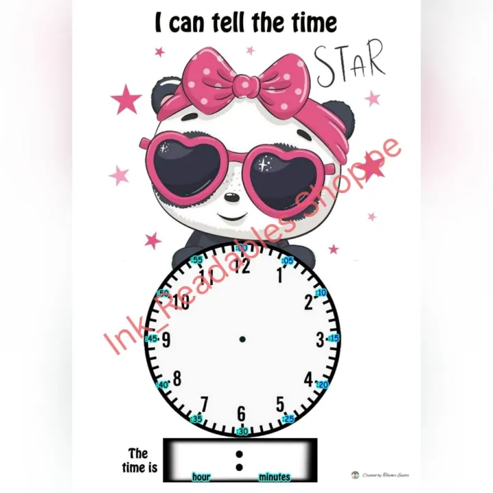 A4 Laminated Clock | Lazada PH