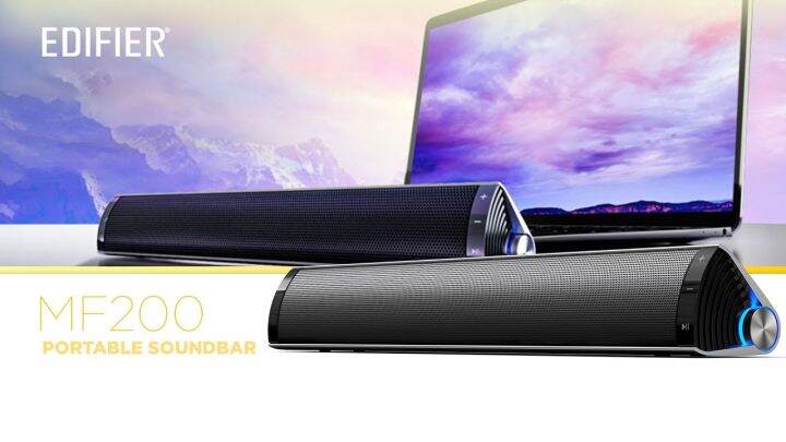 ลำโพงบลูทูธ EDIFIER MF200 Portable / Tabletop Bluetooth Speaker | Lazada.co.th