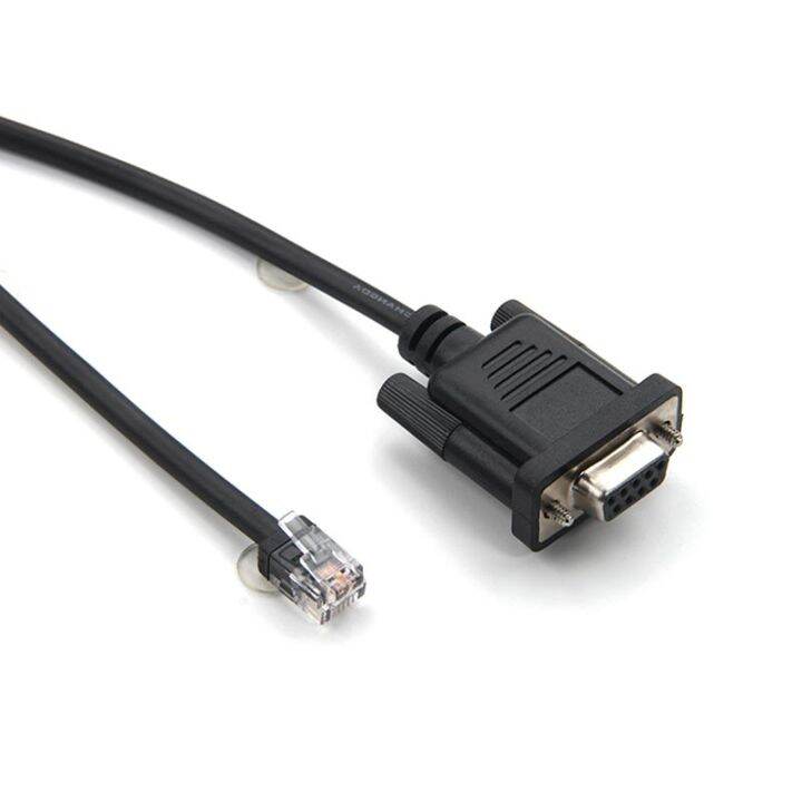 RS232 DB9 to RJ12 RJ11 RJ45 Extension Cable Male 6p6c 6p4c Crystal Head ...