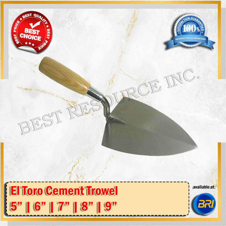 El Toro Cement Trowel 5" | 6" | 7" | 8" | 9" | Lazada PH