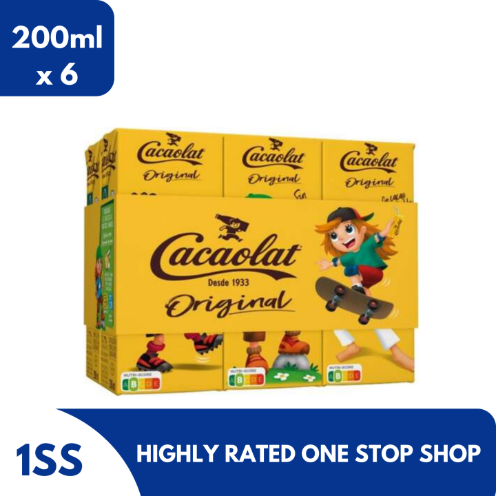 Cacaolat Original Mini Bricks Drink, 200ml set of 6 | Lazada PH