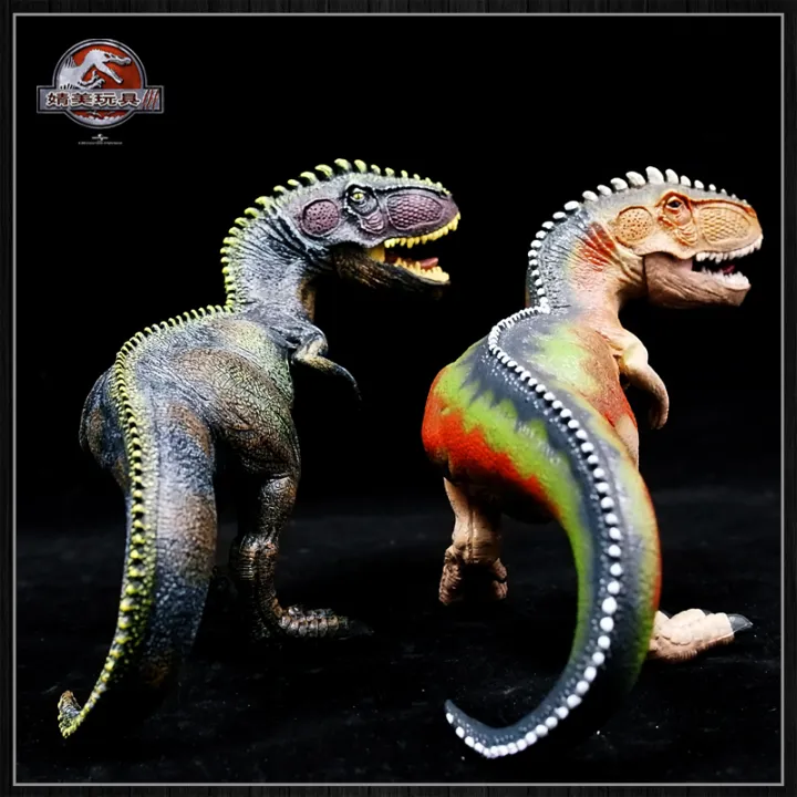 Jurassic static dinosaur model simulation solid plastic animal toy ...