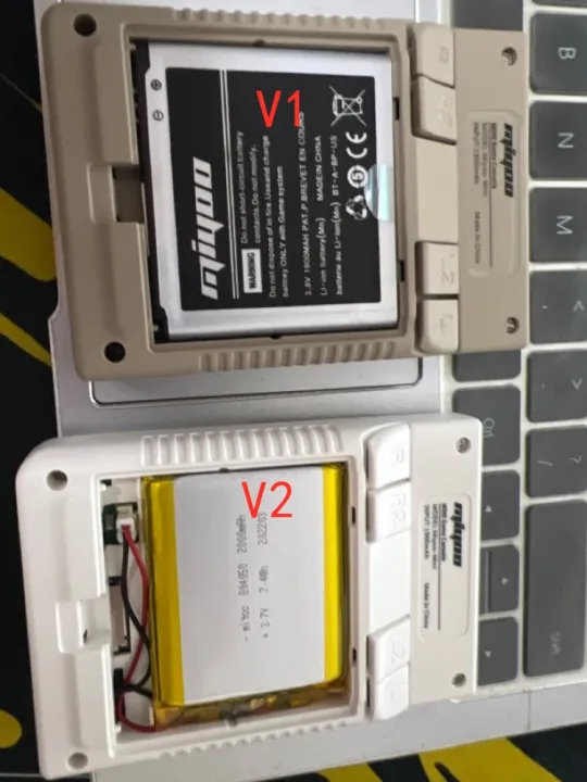 Battery High quality 3.7v 2000mAh polymer battery for miyoo mini v2 v3 ...