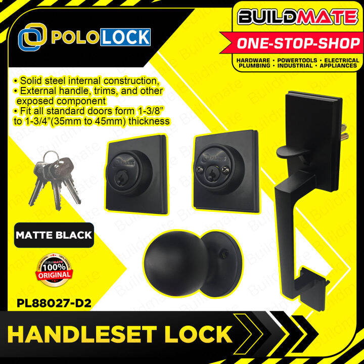POLOLOCK Handleset Lock PL88027-D1MB | PL88027-D2MB [SOLD PER SET ...