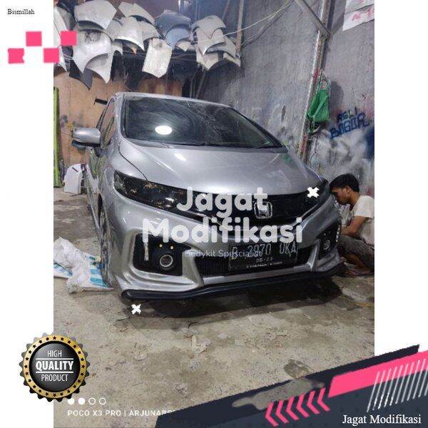 Paket Modif Bodykit HONDA JAZZ 2015 2016 2017 BODY KITT HONDA JAZZ GK5 ...