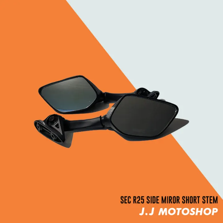 SEC R25 Side Mirror Short Stem | Lazada PH
