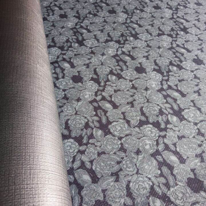 KARPET LANTAI / ALAS LANTAI / ALAS MEJA MOTIF BUNGA PER 50 CM | Lazada ...