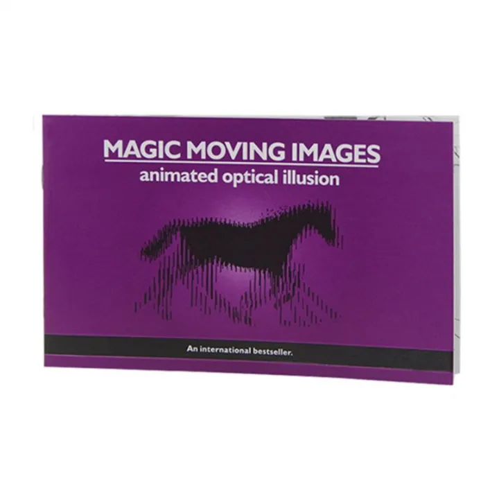 รุ่นหนา Magic Moving หนังสือภาพ Magic อุปกรณ์แสดงมายากลของเล่น Animated ...