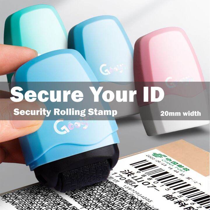 Kaki Jimat Security Stamp Guard Your ID Roller Privacy Cover Eliminator ...