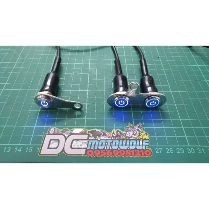 Halo switch for motorcycle with stainless bracket motorcycle hand ...