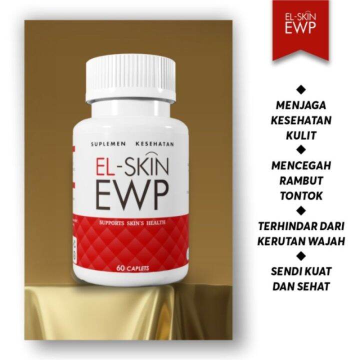 EWP KOLAGEN KAPSUL EWP EL SKIN EWP 60 TABLET | Lazada Indonesia