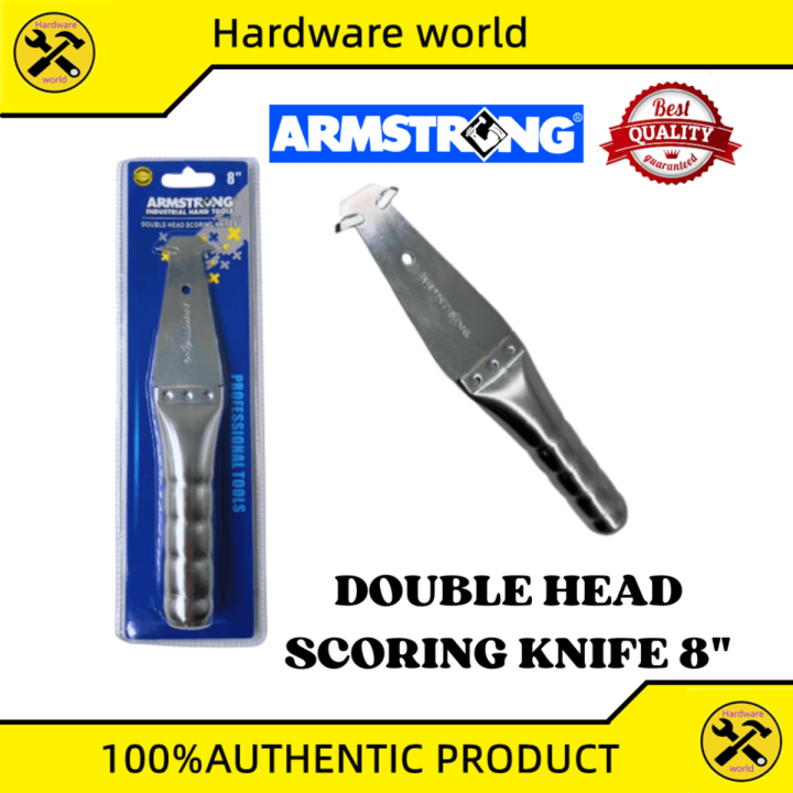 ARMSTRONG SCORING KNIFE DOUBLE HEAD 8" | Lazada PH