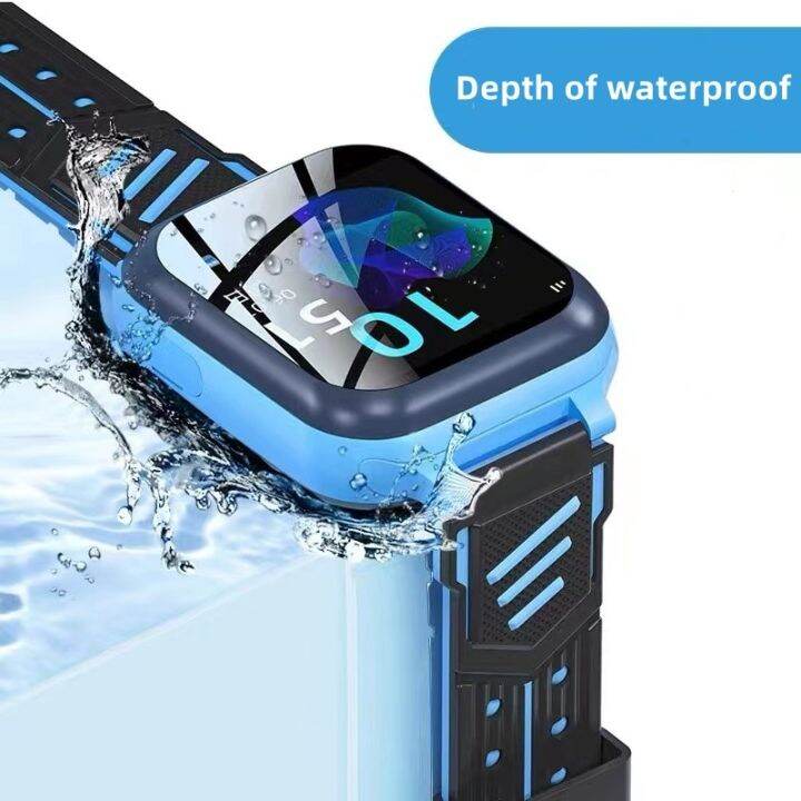 Kids Smart Watch 4G Sim Card LBS Tracker SOS Camera Children Mobile ...