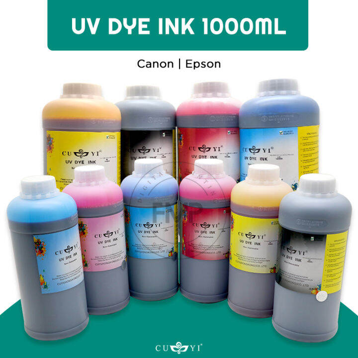 FMP 1000ml CUYI Dye Ink for Inkjet Printer (CANON / EPSON ) | Lazada PH