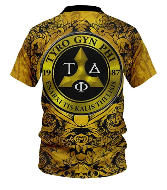 TYRO GYN PHI INTERNATION HIGH QUALITY FULL SUBLIMATION polo shirt 28 ...