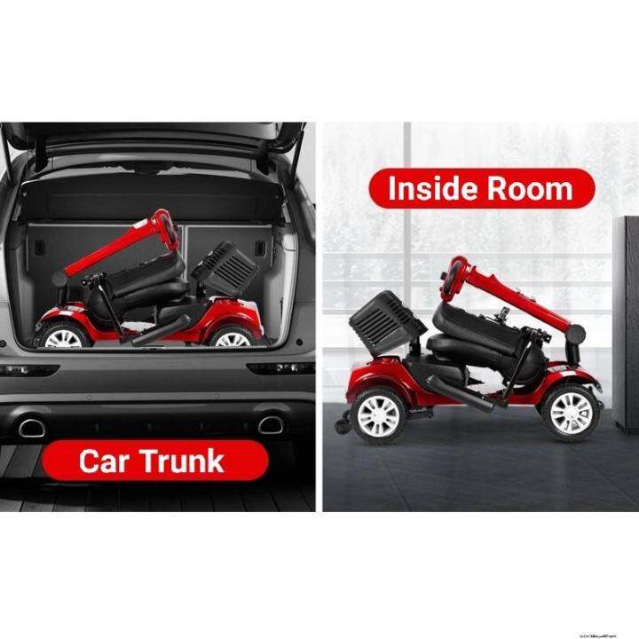 knee sleeve knee pads Crutches with stool fordable Mobility scooter ...