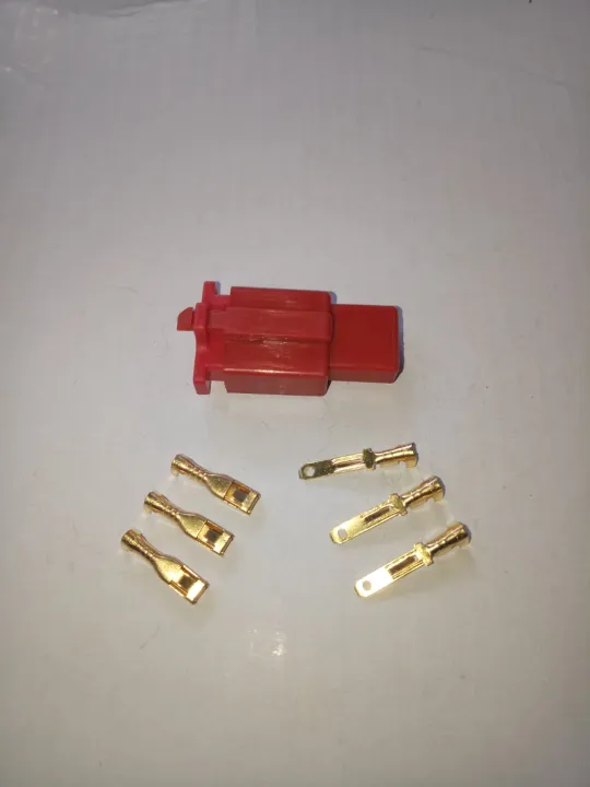 SOKET KABEL 3 PIN SKUN KECIL MERAH / SOCKET KABEL 3 PIN SKUN KECIL ...