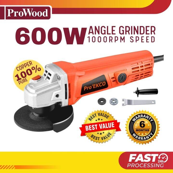 [COD]ujyome25ps332 EKCO MOD060 Angle Grinder 600W 060 - Mesin Grinder ...