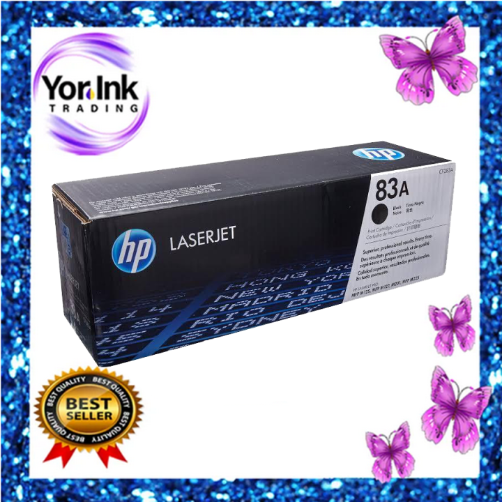 HP 83A Black Original LaserJet Toner Cartridge CF283A | Lazada PH