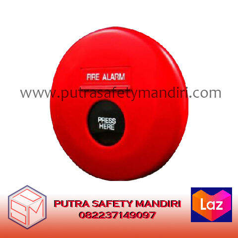 JUAL MANUAL CALL POINT JITTECH PUSH BUTTON FIRE ALARM SYSTEM BREAK ...