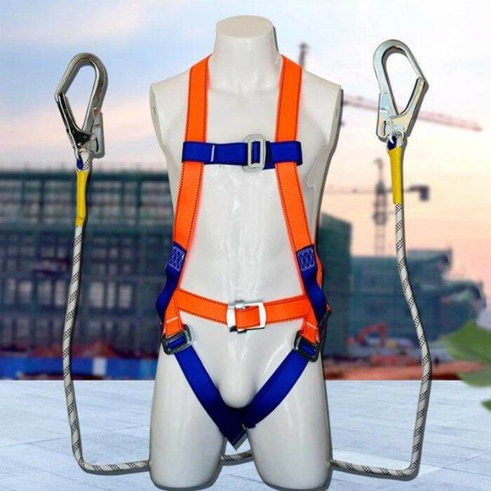 Full Body Harness Stroux Safety Belt 2M Rope Type O Hooks SRX22 Work ...