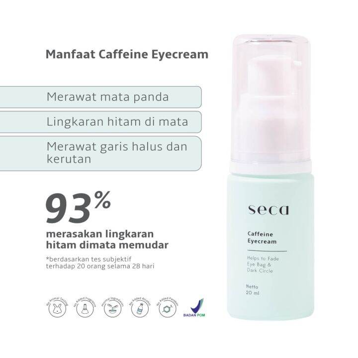SECA EYE REPAIR CAFFEINE EYECREAM | Lazada Indonesia