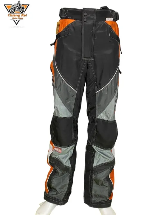 กางเกงขี่มอเตอร์ไซด์ ( มือสอง ) E&A 456: เอว 36" ยาว 33" **CASTLE ...