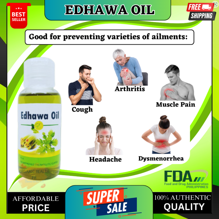 Buy -1 Original Edhawa Oil, Therapy Use Herbal and Organic , Cures ...