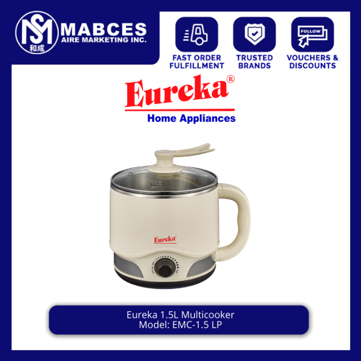 Eureka 1.5L Multicooker EMC-1.5 LP | Lazada PH