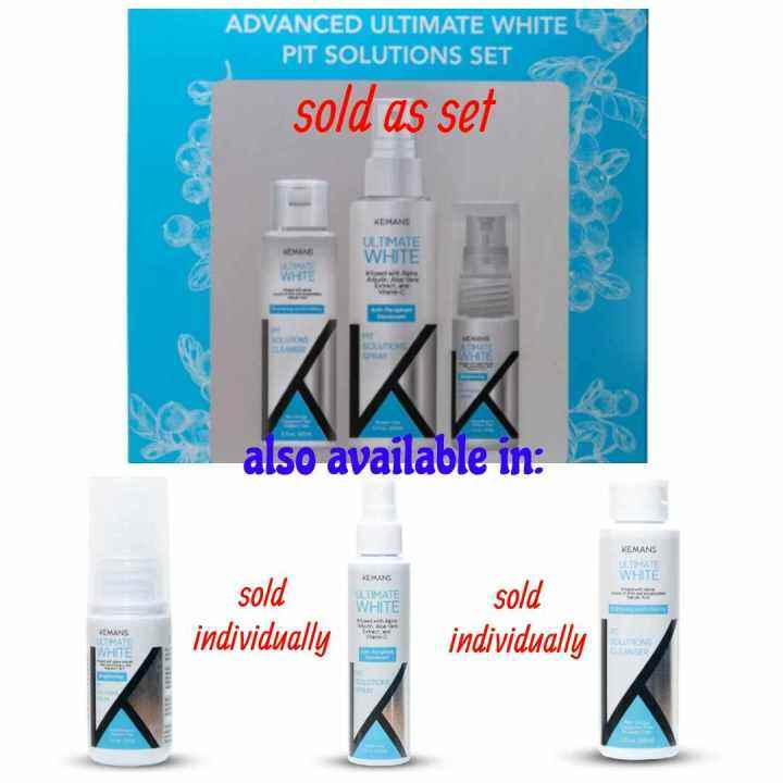KEMANS Ultimate White Pit (underarm) Solutions * PRICE IS FOR 1 PIECE ...