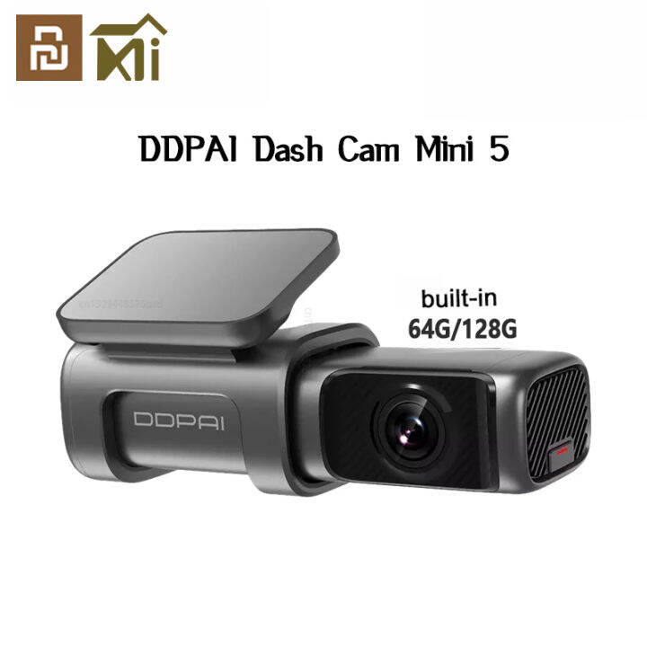 DDPAI Dash Cam Mini 5 UHD DVR Android กล้อง4K Wifi GPS 24ชั่วโมงที่จอด ...