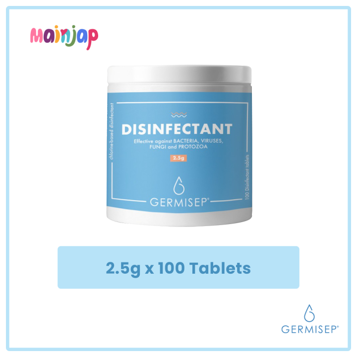 Hovid Germisep Disinfectant Tablet 2.5G x 100 Tablets Pet Safe Baby ...