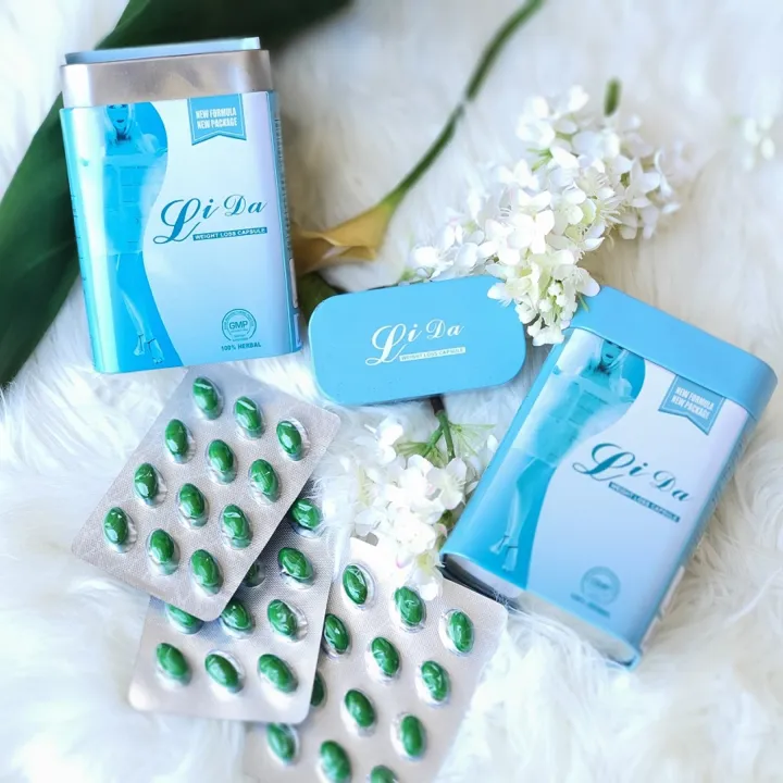 Proven Safe and Effective Lida Herbal Weight Loss Slimming 72 Capsules ...