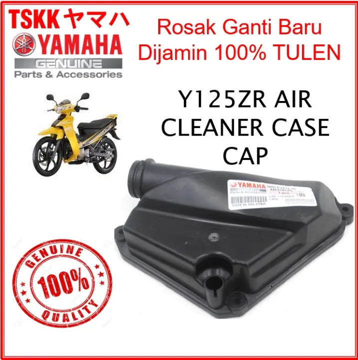 YAMAHA Y125ZR Original Air Cleaner Case Cap Penutup Air Filter Box 5BU ...