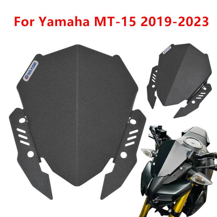Motorbike For Yamaha MT15 MT-15 2019 2020 2021 2022 2023 Windscreen ...