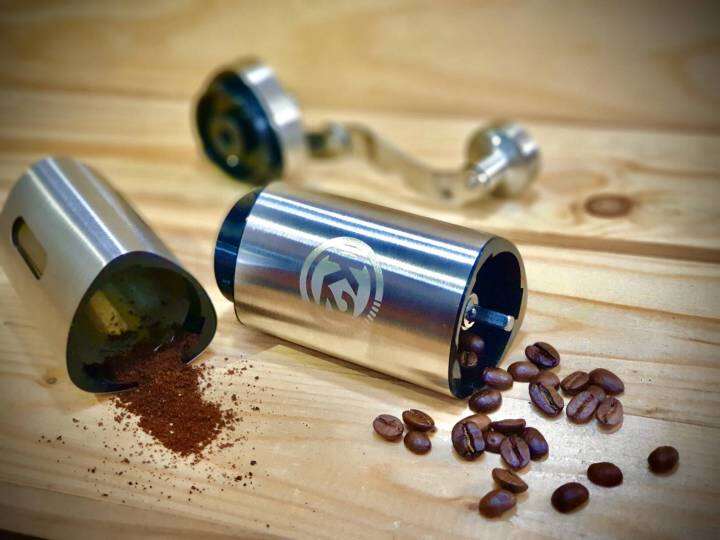 K2 Coffee Grinder ที่บดเมล็ดกาแฟแบบมือหมุน เฟืองเซรามิค by Jeep Camping | Lazada.co.th