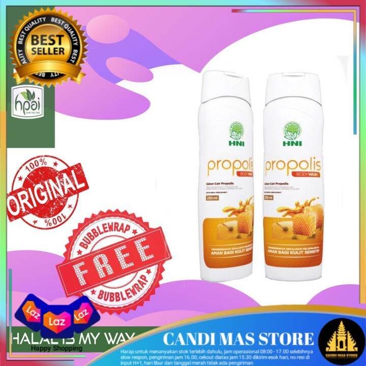 BODY WASH PROPOLIS HNI HPAI | Lazada Indonesia