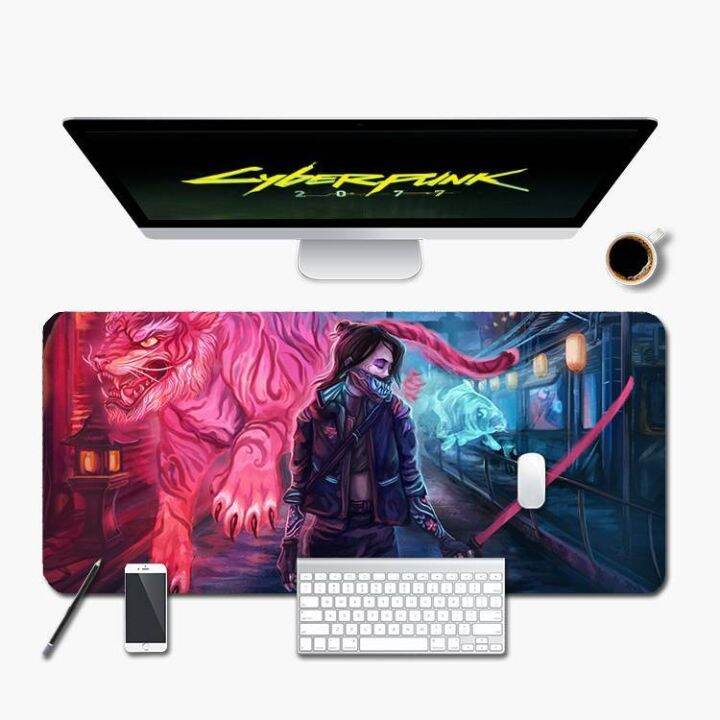 Cyberpunk Mouse 2077 Pad Cartoon Anime Gaming Oversized | Lazada.co.th