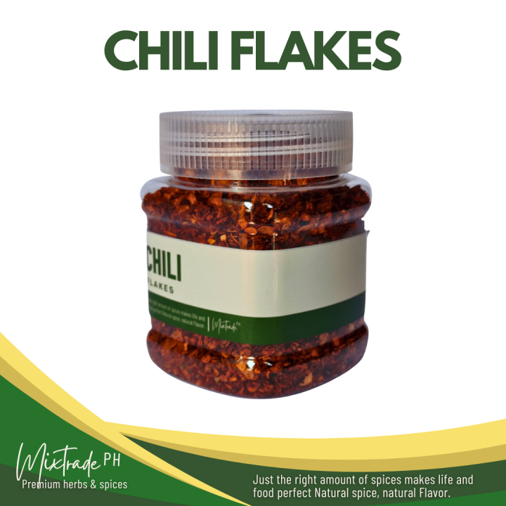 CHILI FLAKES Cooking Essentials Food Seasoning 40g | 100 grams | 150 grams | Mixtrade | Lazada PH