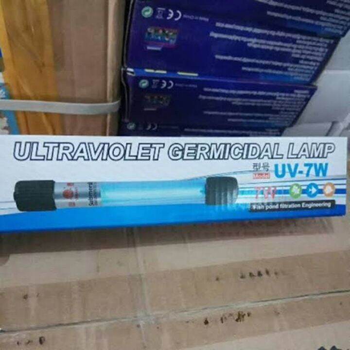 Lampu anti lumut bakteri ultraviolet germicidal lamp YAMANO LAMPU UV 7WATT | Lazada Indonesia