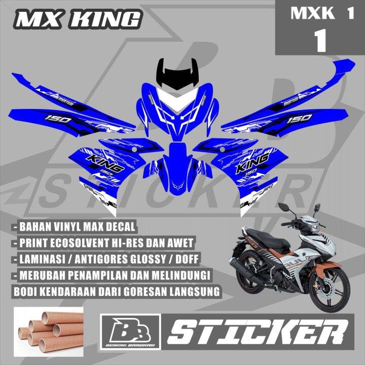 Decal New MX King 150 BISA HOLOGRAM Fullbody Viral 2023 Mxk 1 | Lazada ...