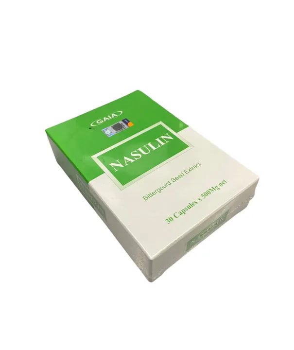 GAIA NASULIN BITTERGOURD SEED EXTRACT 30 CAPSULES x 500MG | Lazada