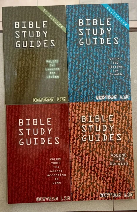 Bible Study Guides Vol. 1-4 | Lazada PH