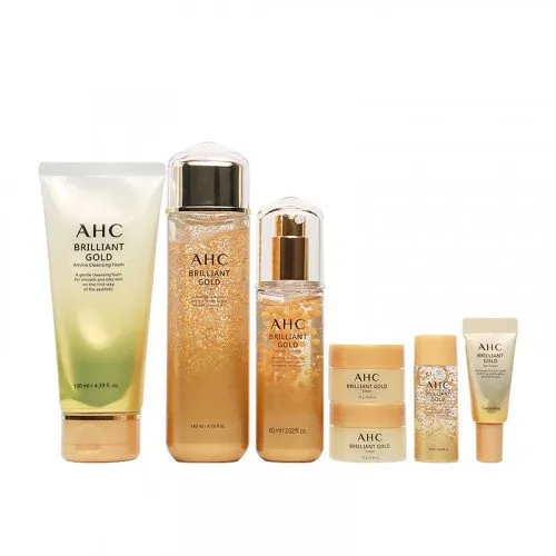 AHC Brilliant Gold Skin Care Set | Lazada